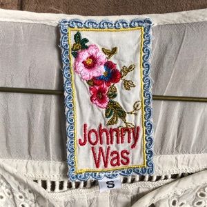 Johnny Was | Tops | Johnny Was Embroidery Ivory Tunic | Poshmark